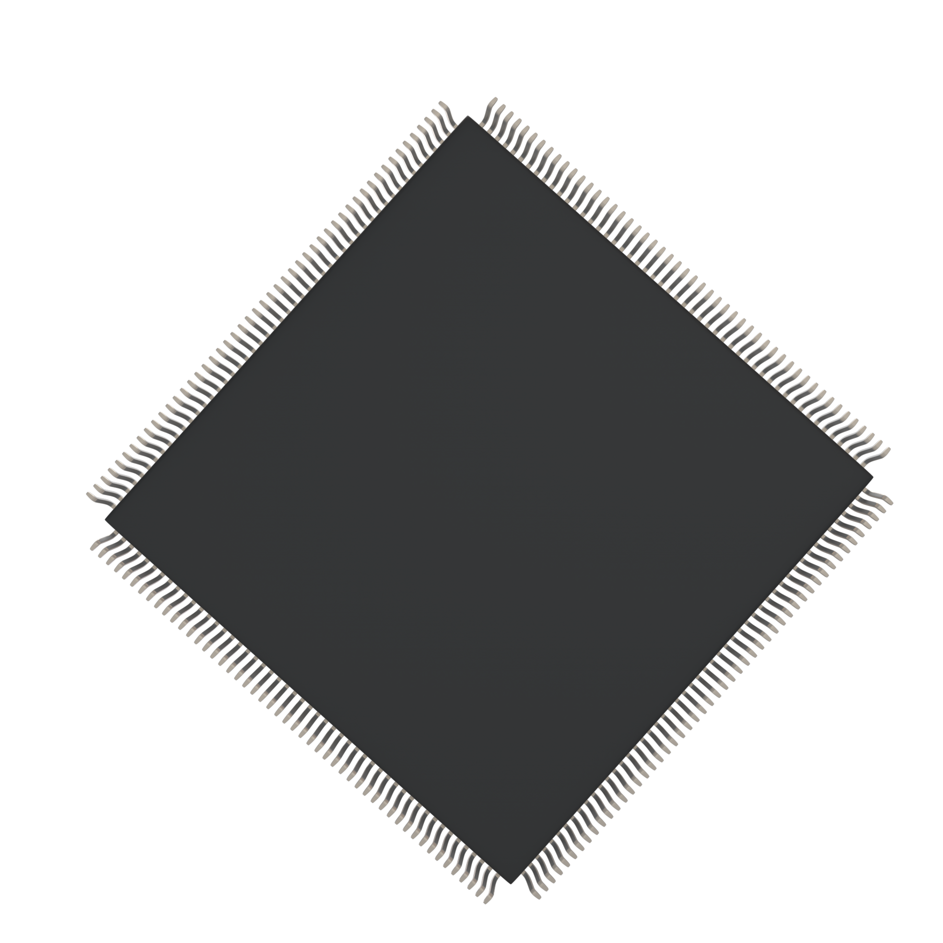 Realistic rendering of Integrated circuit, electronics component ... Realistic rendering of Integrated circuit, electronics component ...