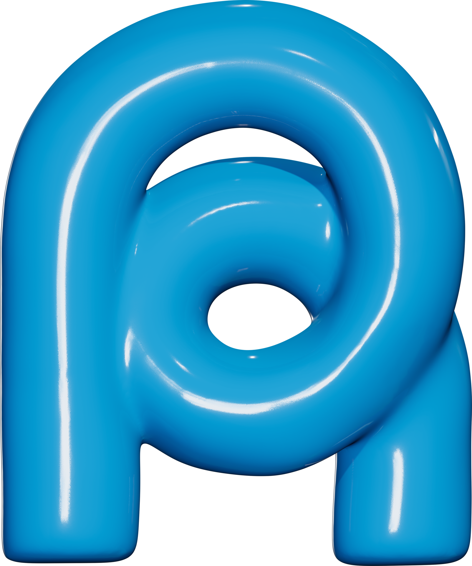 Abstract 3d Element R Shape 43205845 Png