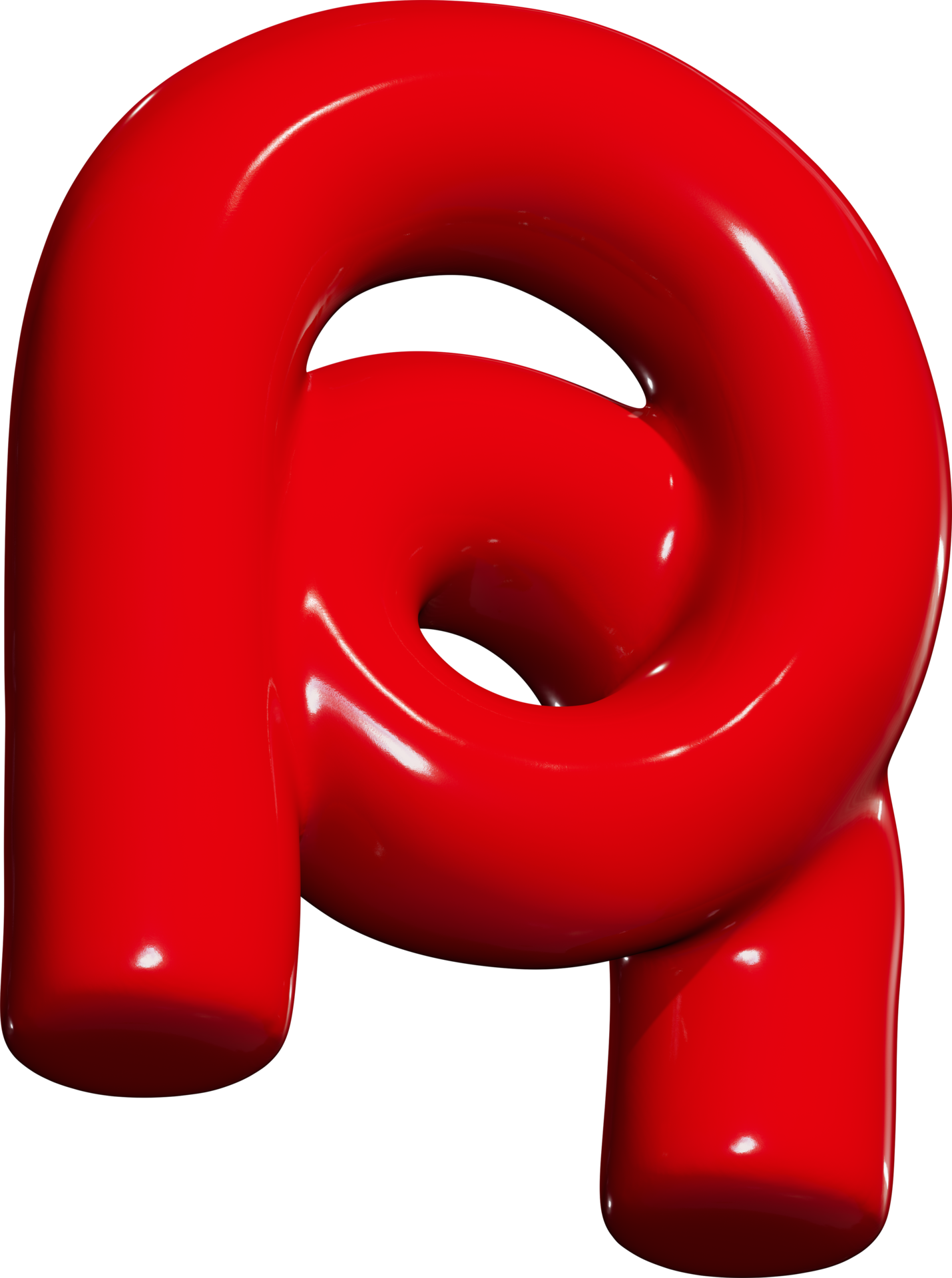 Abstract 3d Element R Shape 43205886 Png