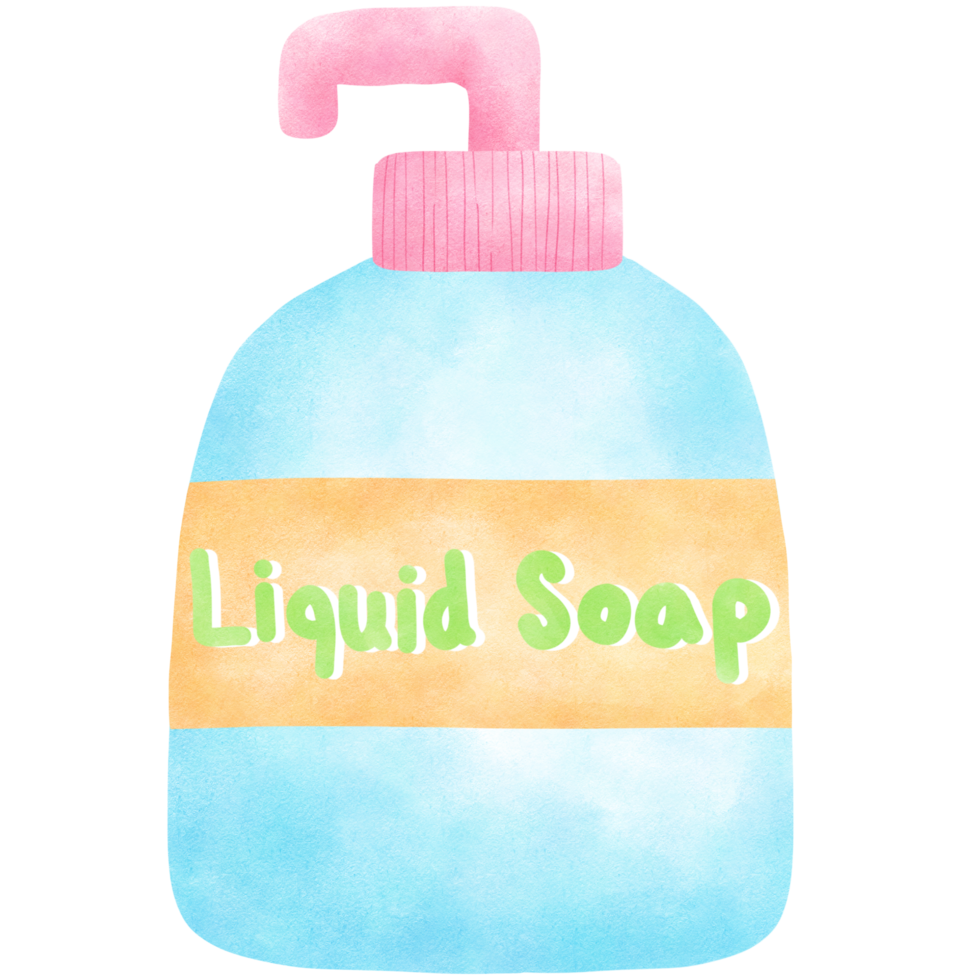 Light Blue Liquid Soap 43212197 Png