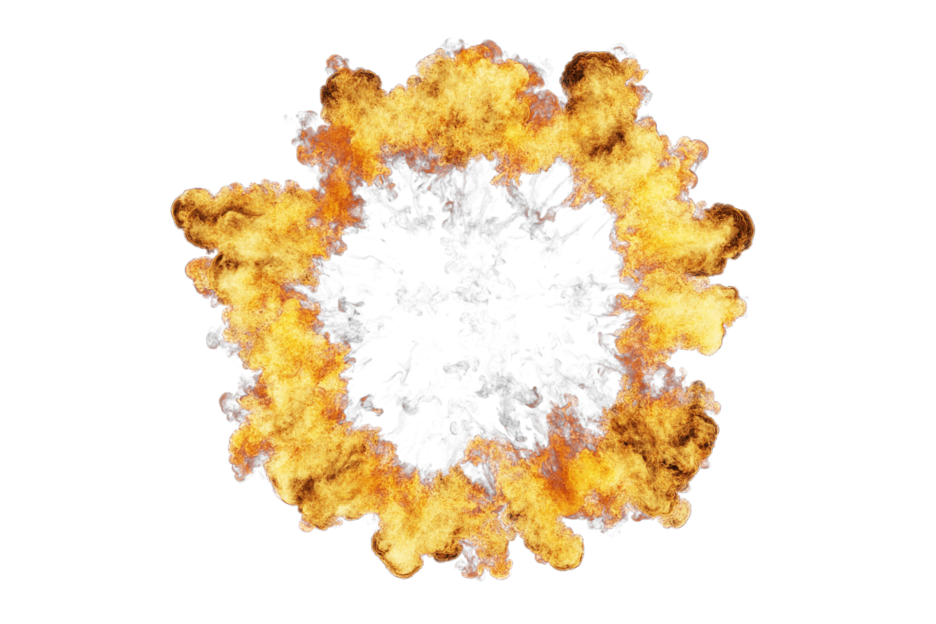 Fire shockwave on transparent background 43222649 PNG