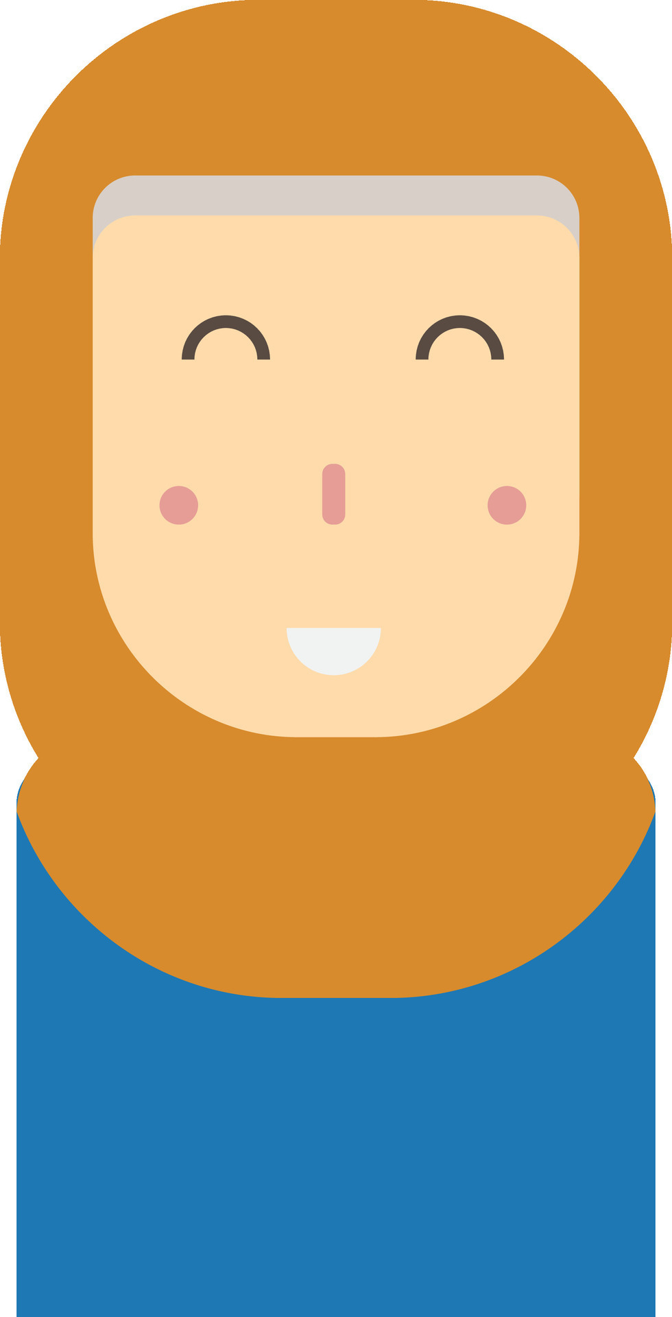 Muslim Girl Hijab Cartoon Character Illustration 43225575 Vector Art At Vecteezy