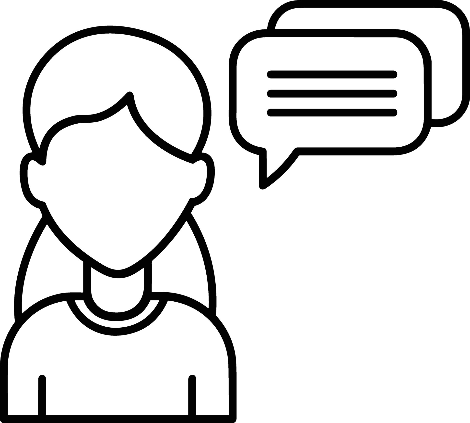 Comment icon image for element design of chat and communication symbol ...