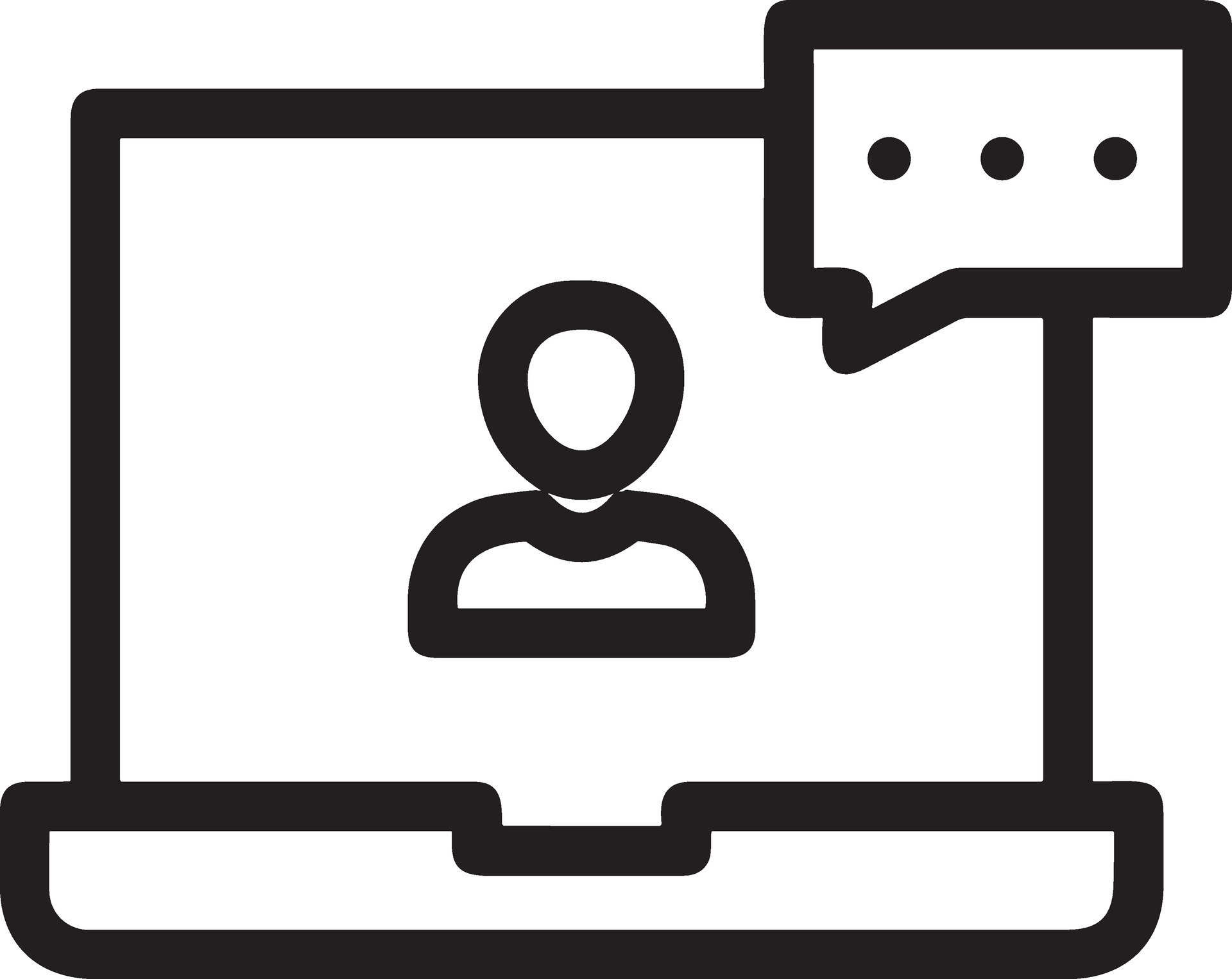 Comment icon image for element design of chat and communication symbol ...