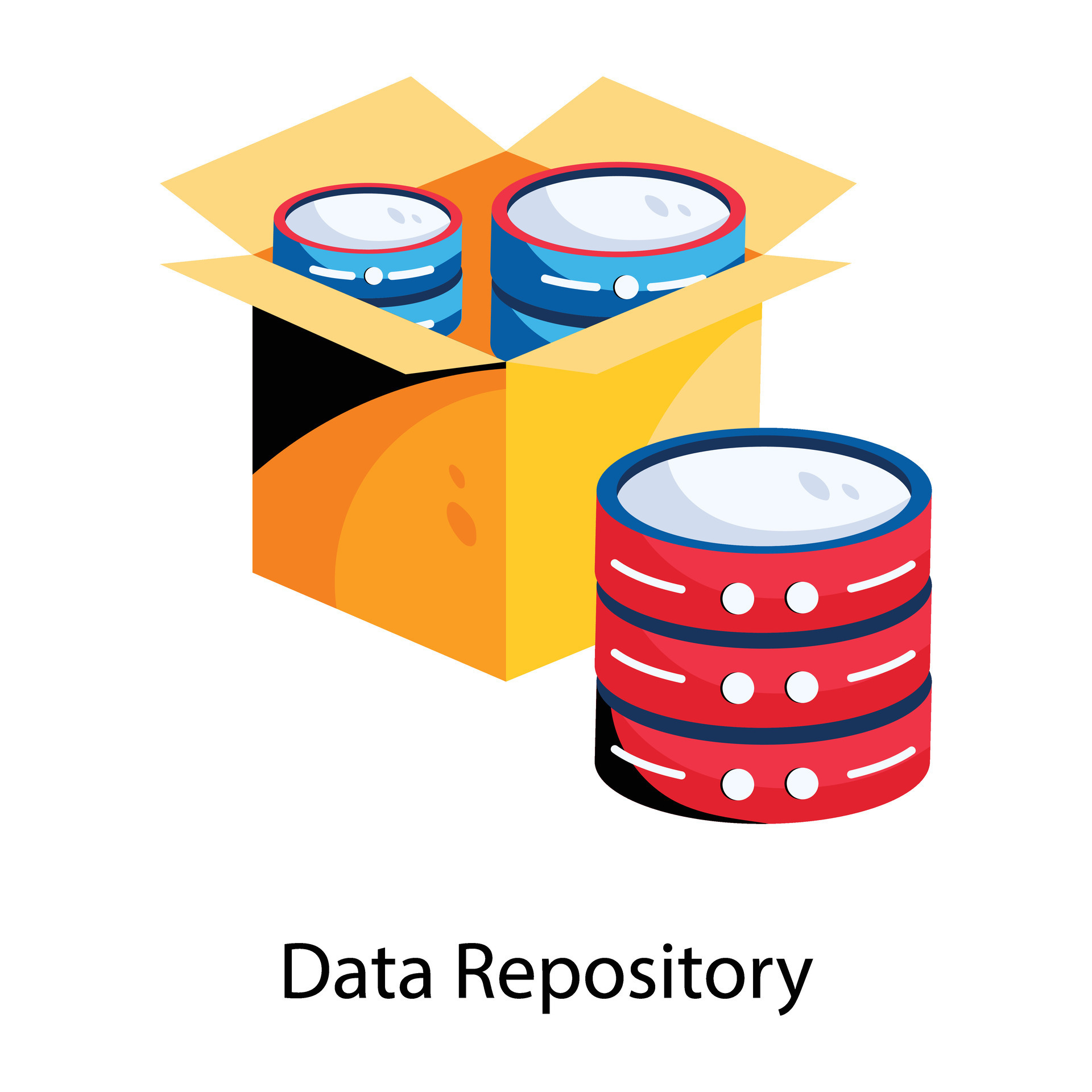 Trendy Data Repository 43229430 Vector Art at Vecteezy