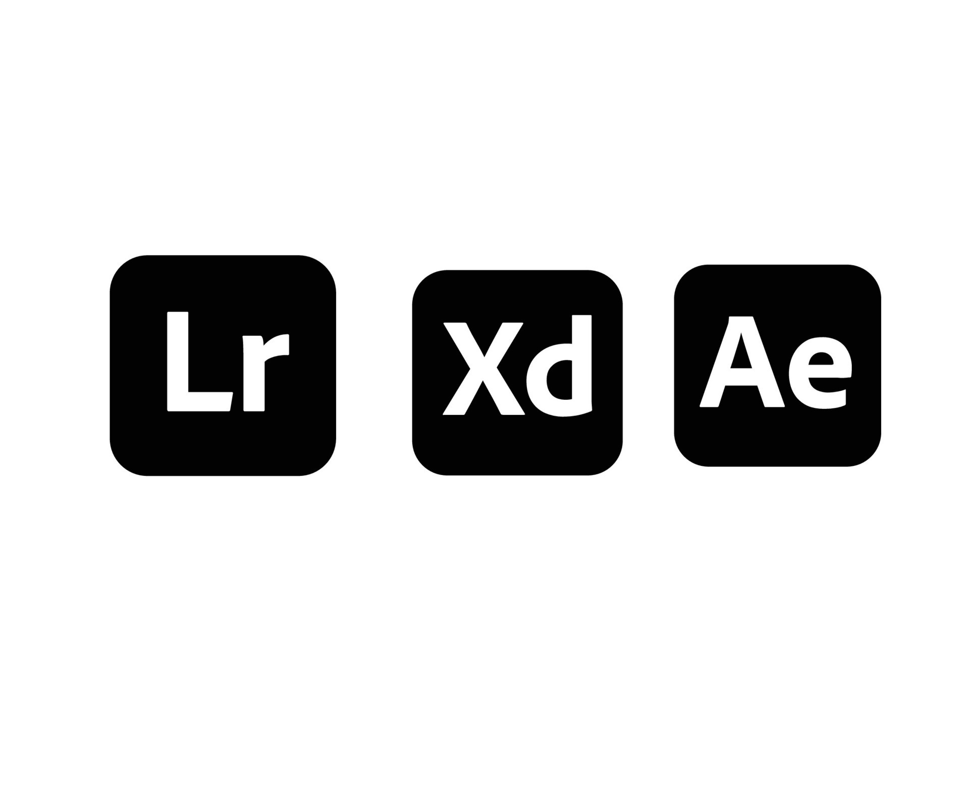Set of popular Adobe apps icons illustration logos 43229845 Vector Art ... Set of popular Adobe apps icons illustration logos 43229845 Vector Art ...