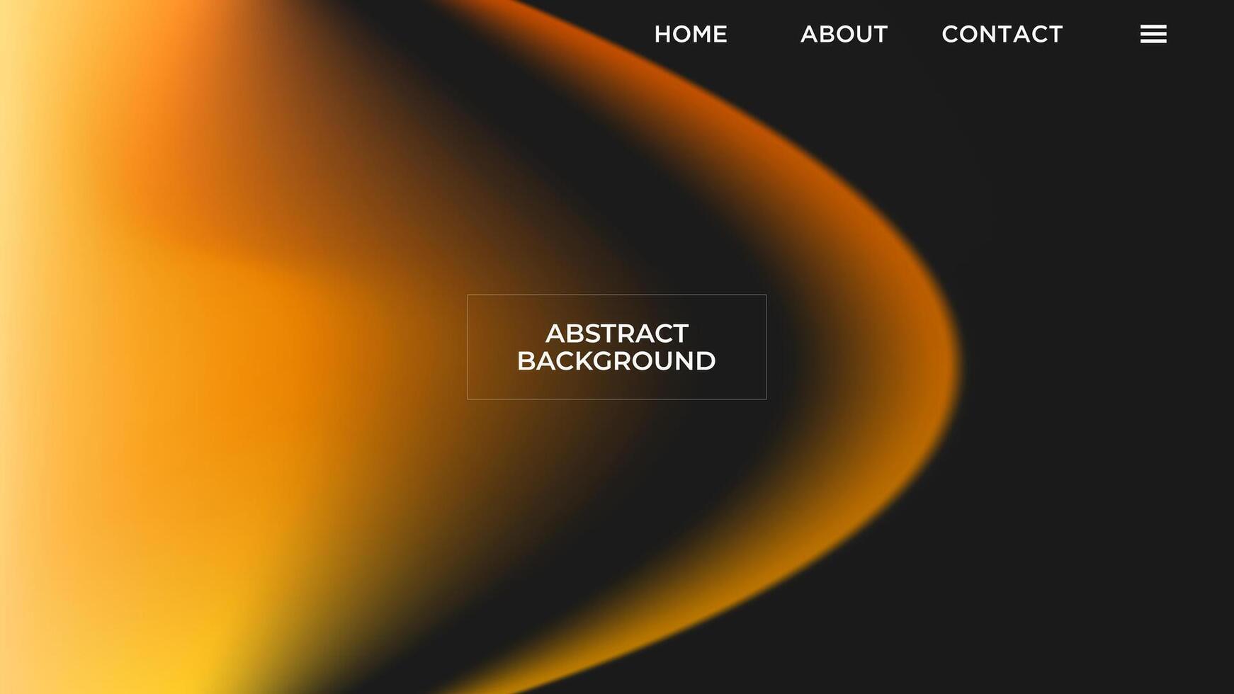 Abstract Dark Background Elegant Gradient Mesh Orange Smooth Color