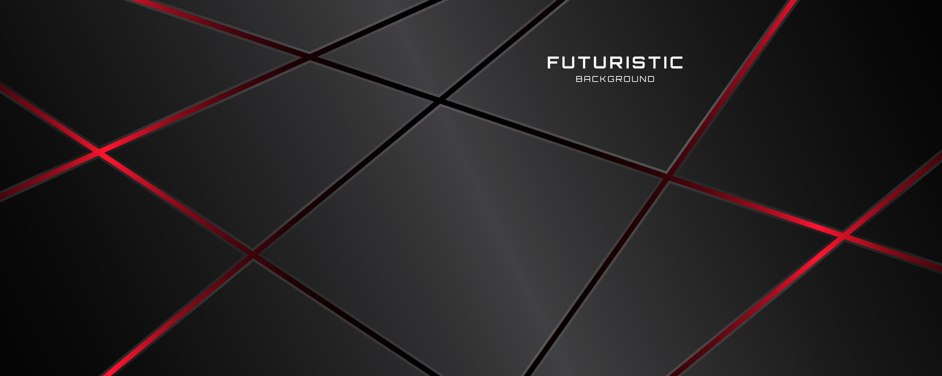 3d Black Techno Background Overlap Layer On Dark Space With Red Light Lines Effect Decoration
