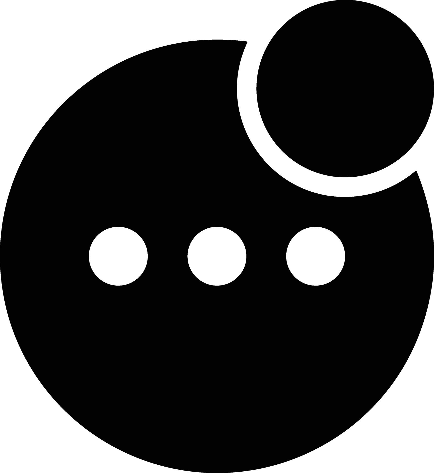 Comment icon image for element design of chat and communication symbol ...