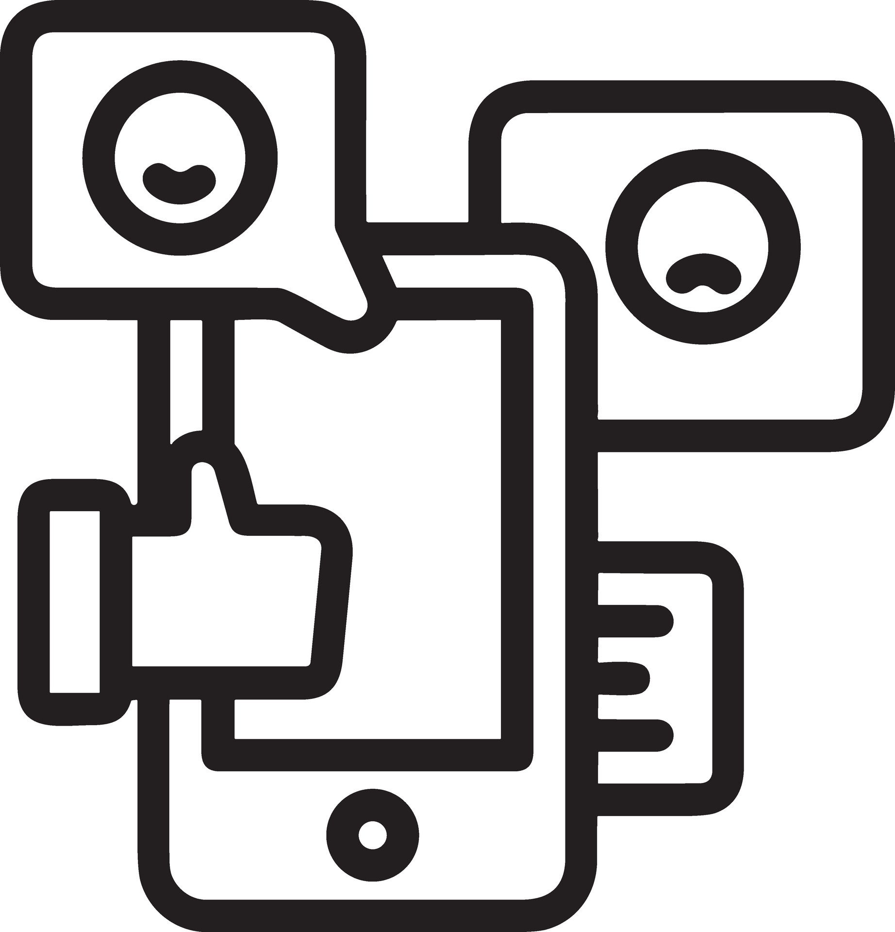 Comment icon image for element design of chat and communication symbol ...