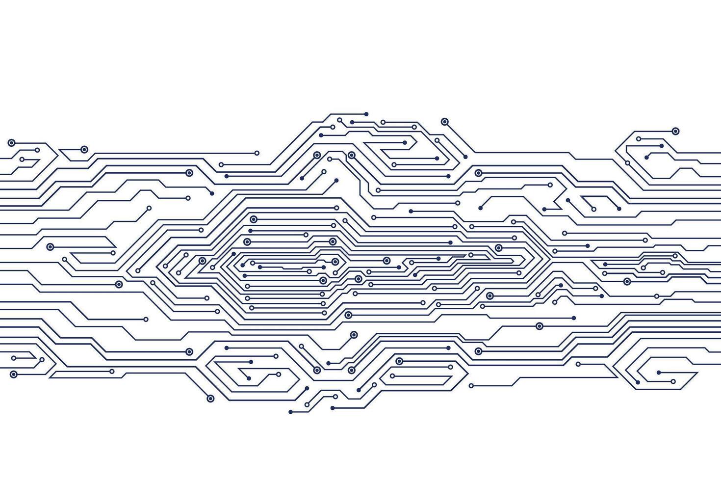 Abstract futuristic circuit board technology background. Circuit board with various technology ...