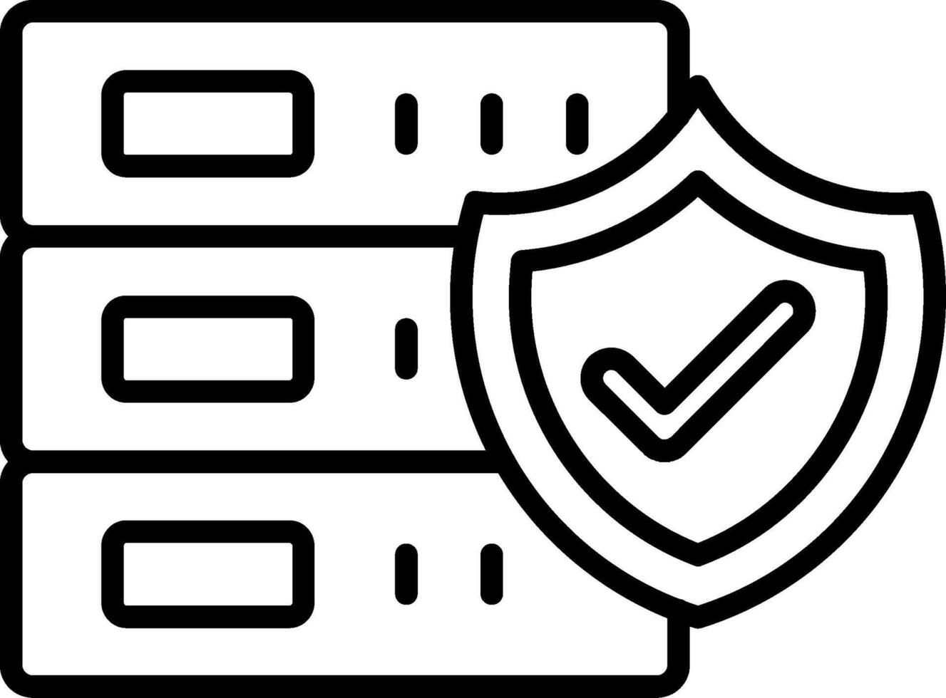 Database Security Line Icon 43259708 Vector Art at Vecteezy