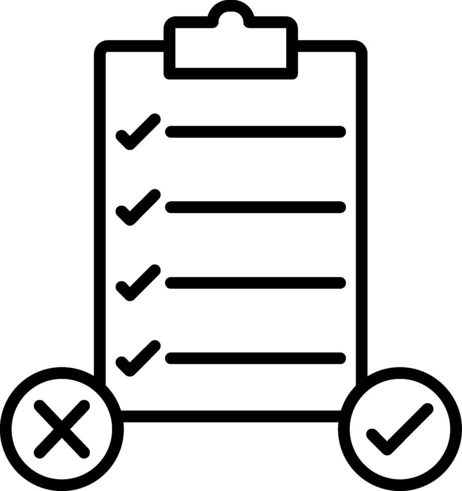 Testing Line Icon 43260247 Vector Art at Vecteezy