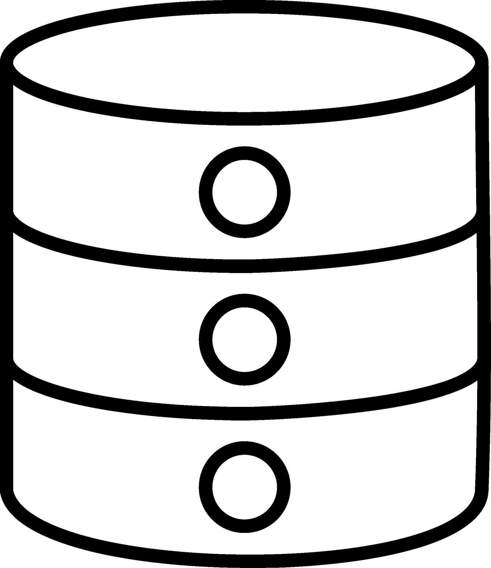 Database Line Icon 43260284 Vector Art at Vecteezy