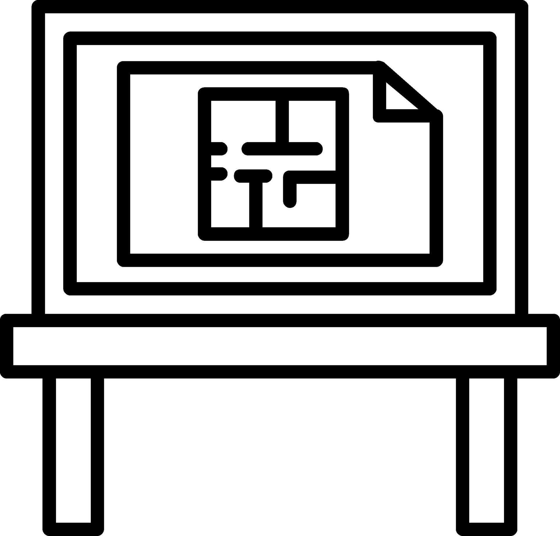 Architecture Line Icon 43261430 Vector Art at Vecteezy