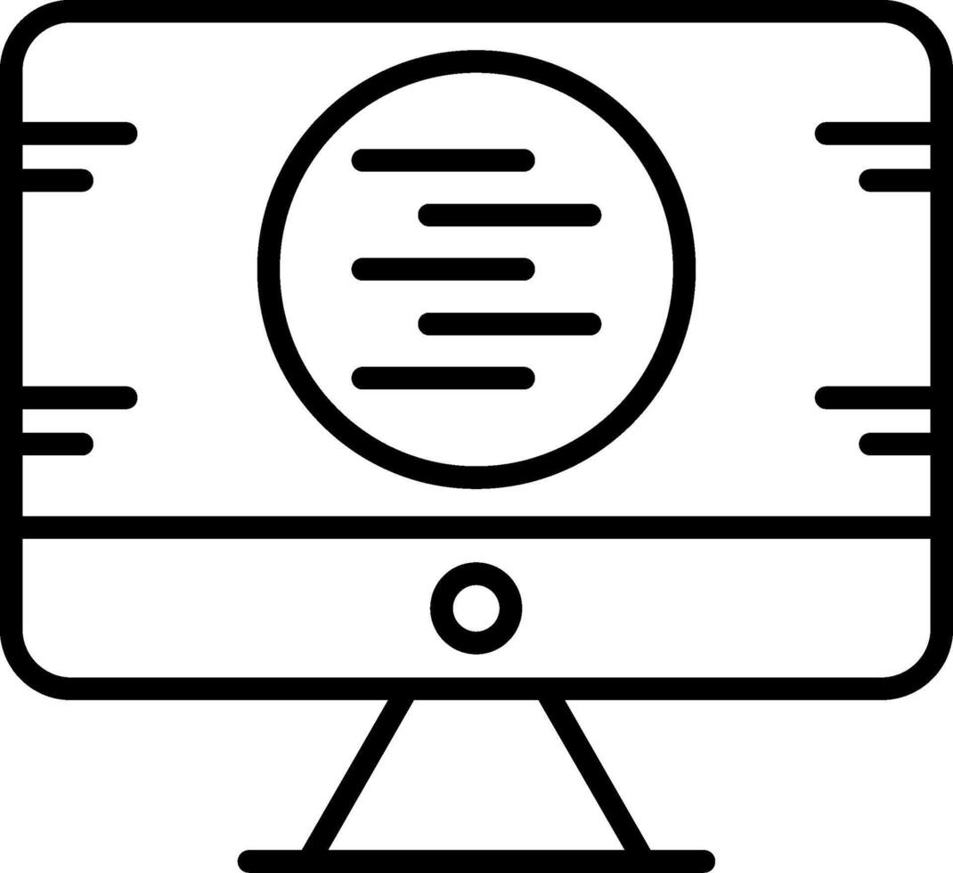 Code Development Line Icon 43261554 Vector Art at Vecteezy