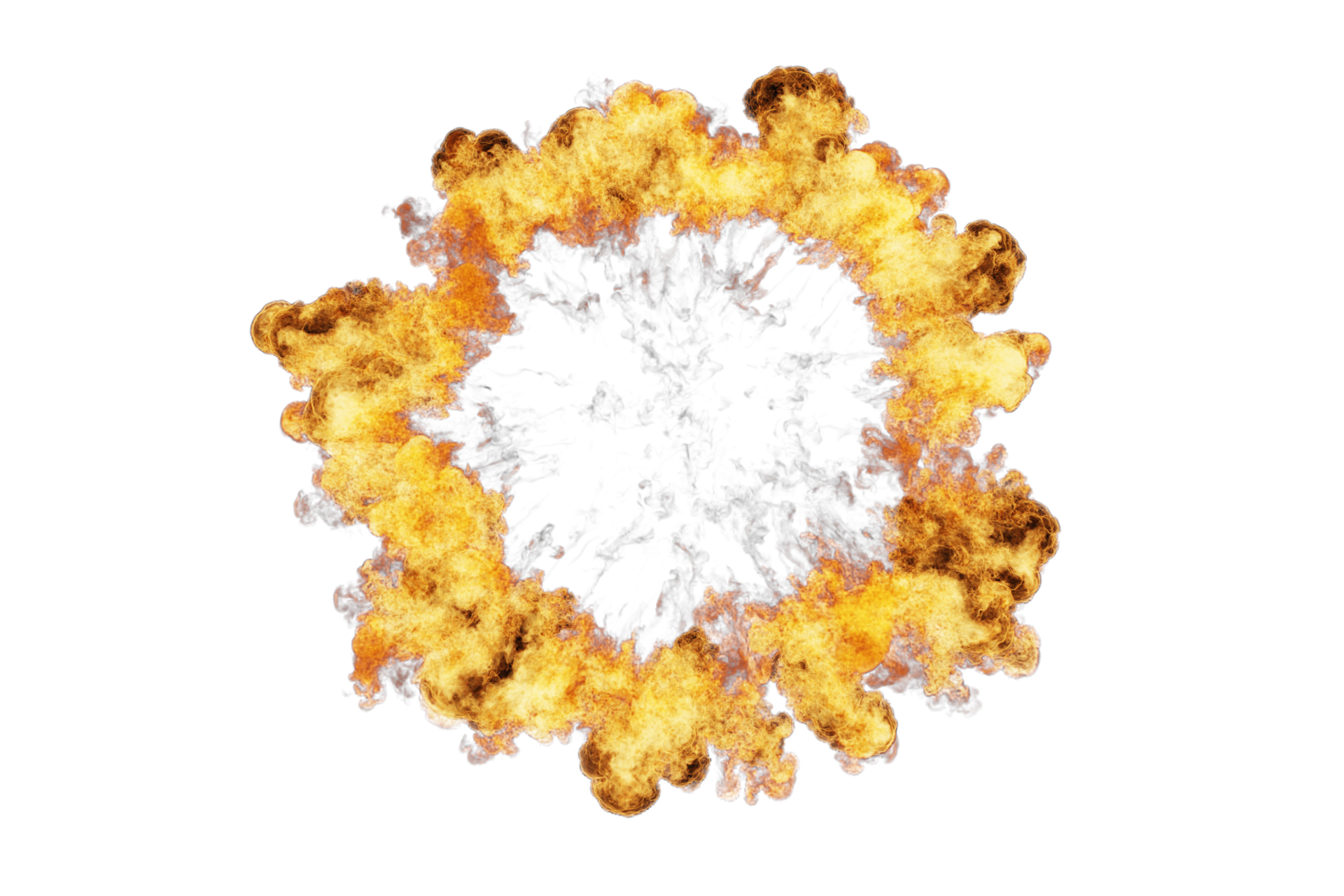 Fire shockwave on transparent background 43274028 PNG