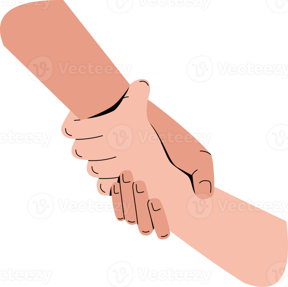 Holding Hands Illustration 43274716 PNG