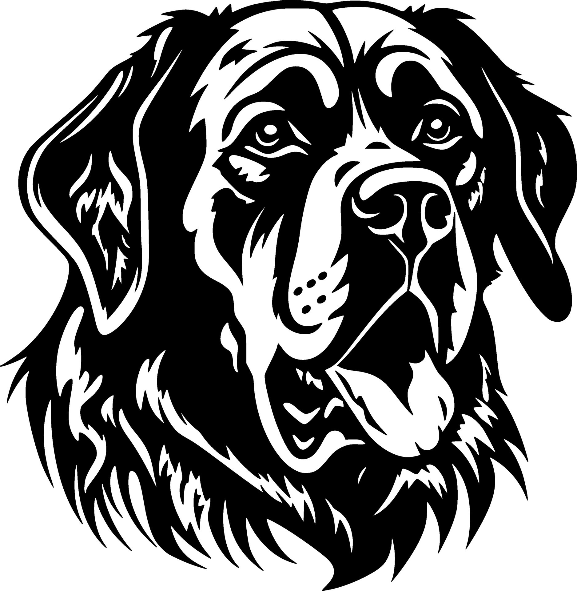 rottweiler, minimalista y sencillo silueta - ilustración 43277178 Vector en Vecteezy