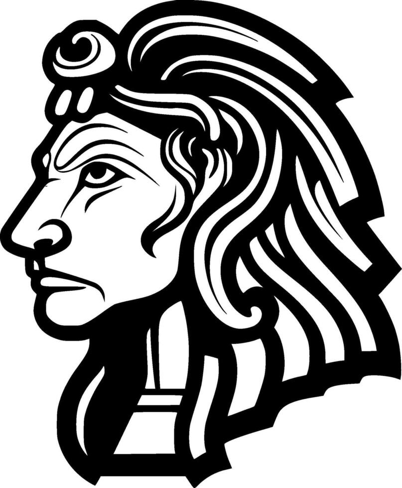 Sphinx, Black and White illustration 43278113 Vector Art at Vecteezy