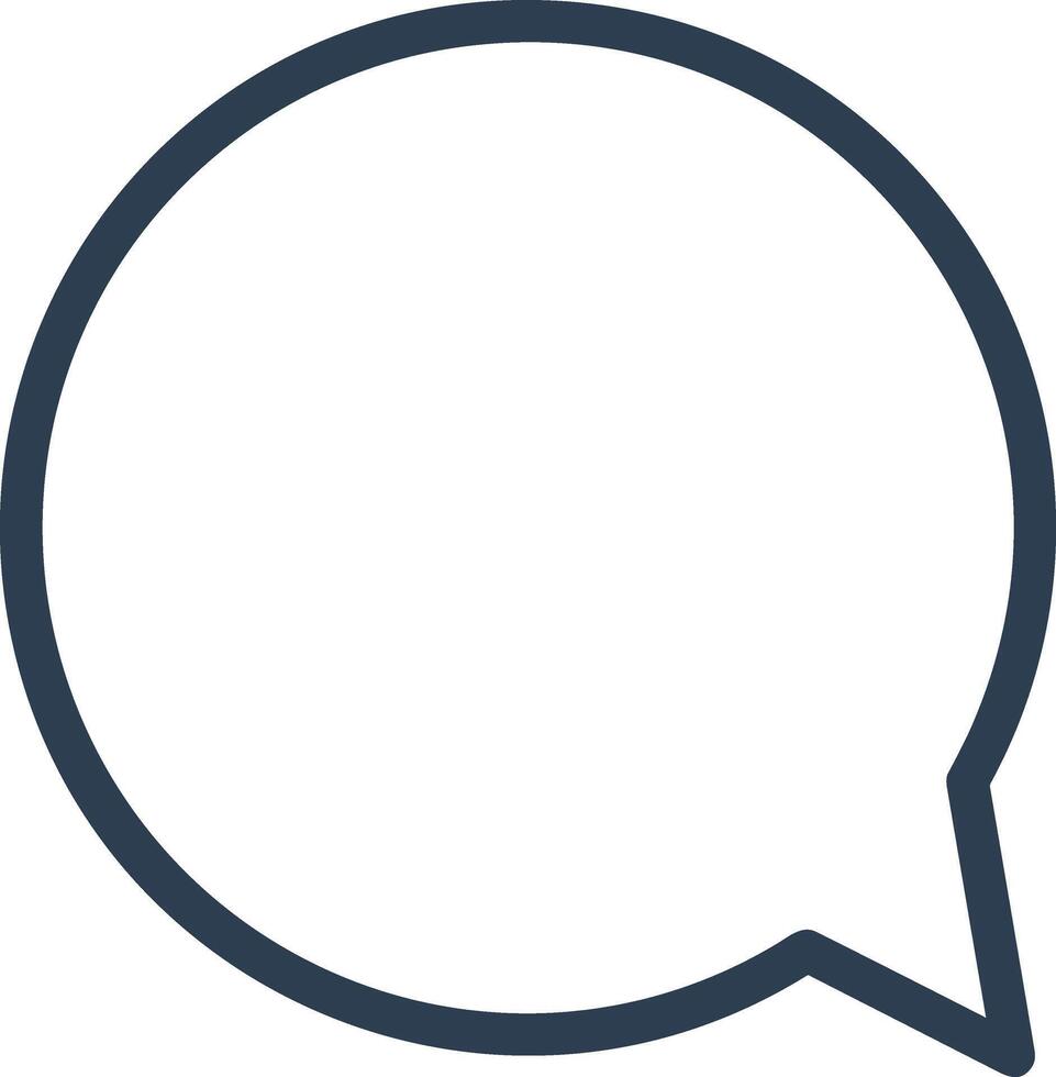 Comment icon symbol image for element design chat and communication ...