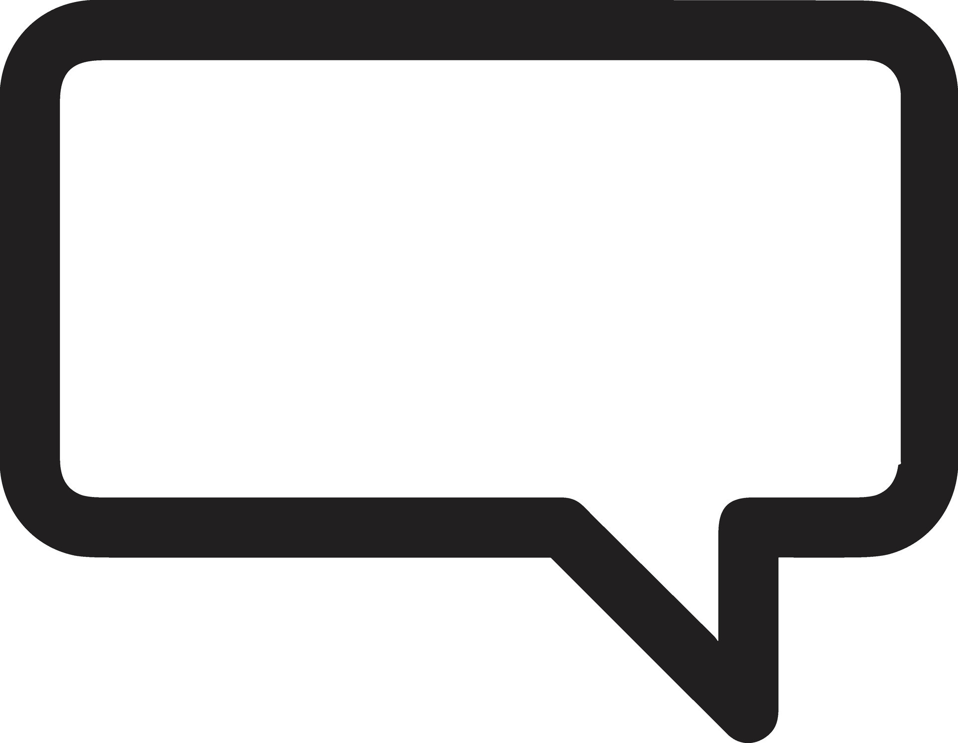 Comment icon symbol image for element design chat and communication ...