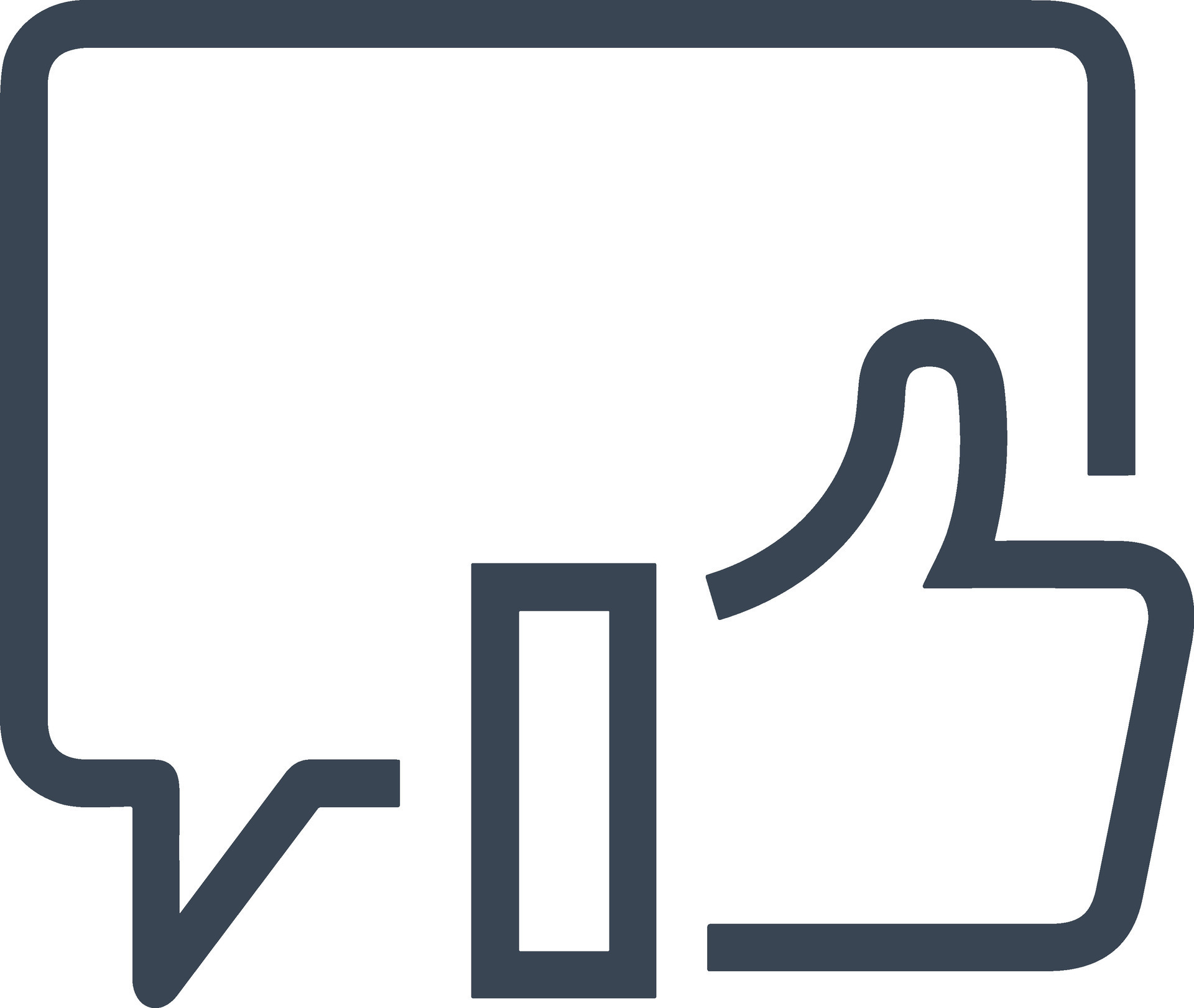 Comment icon symbol image for element design chat and communication ...