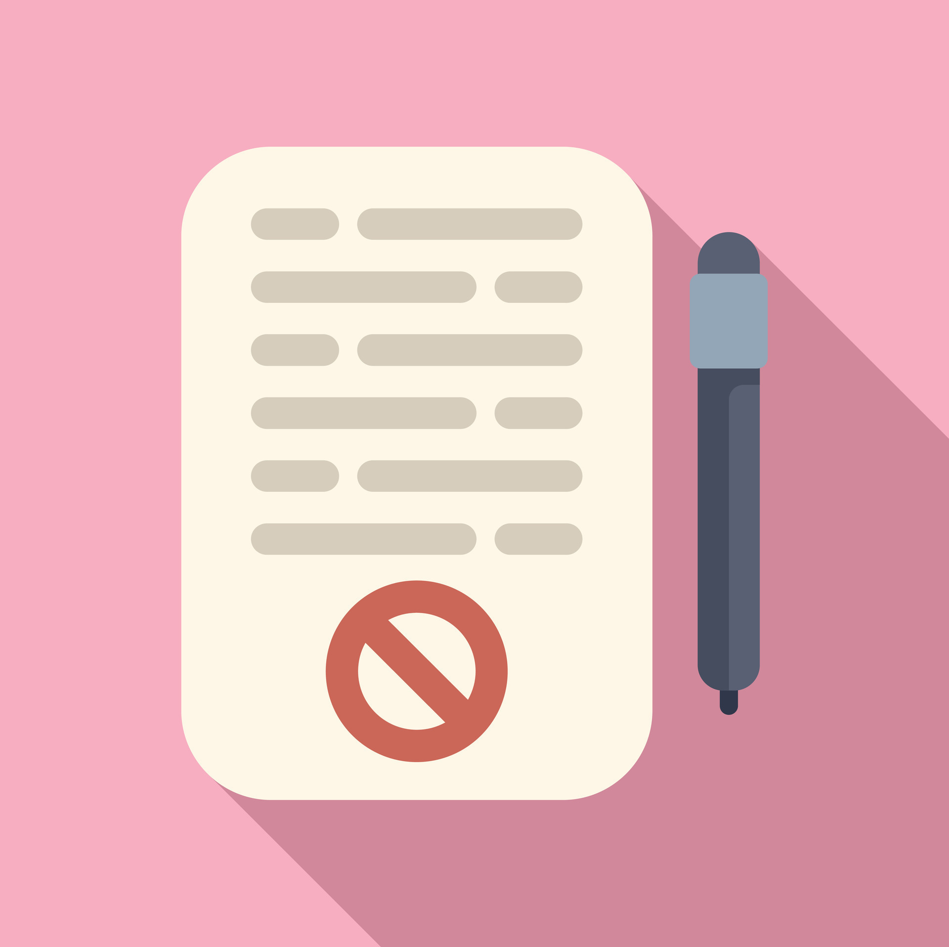 Pencil disclaimer paper icon flat . Document letter 43296664 Vector Art ... Pencil disclaimer paper icon flat . Document letter 43296664 Vector Art ...