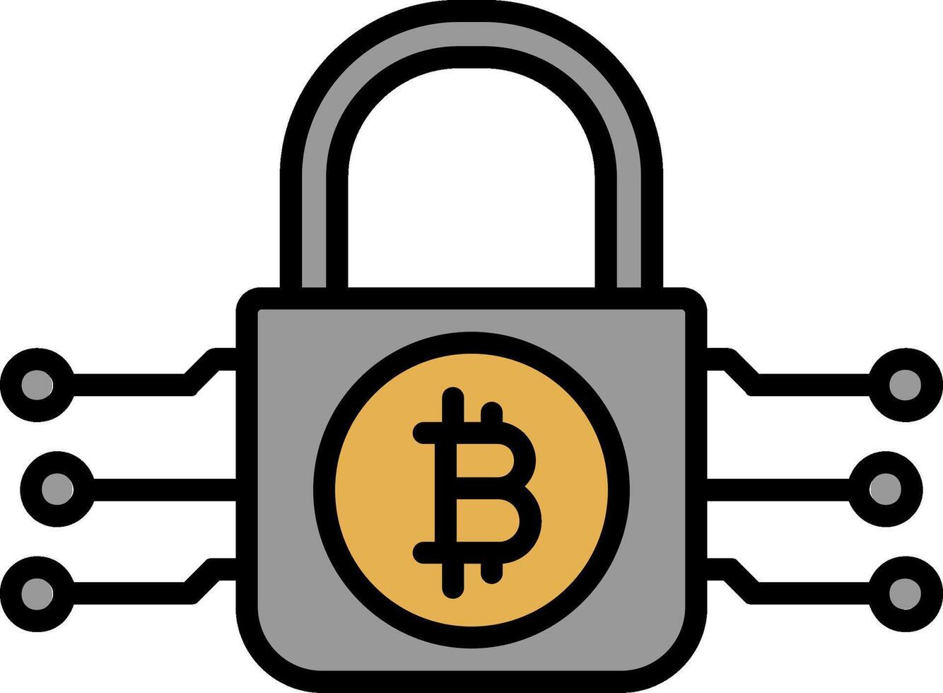 Bitcoin Encryption Line Filled Icon 43300689 Vector Art at Vecteezy Bitcoin Encryption Line Filled Icon 43300689 Vector Art at Vecteezy