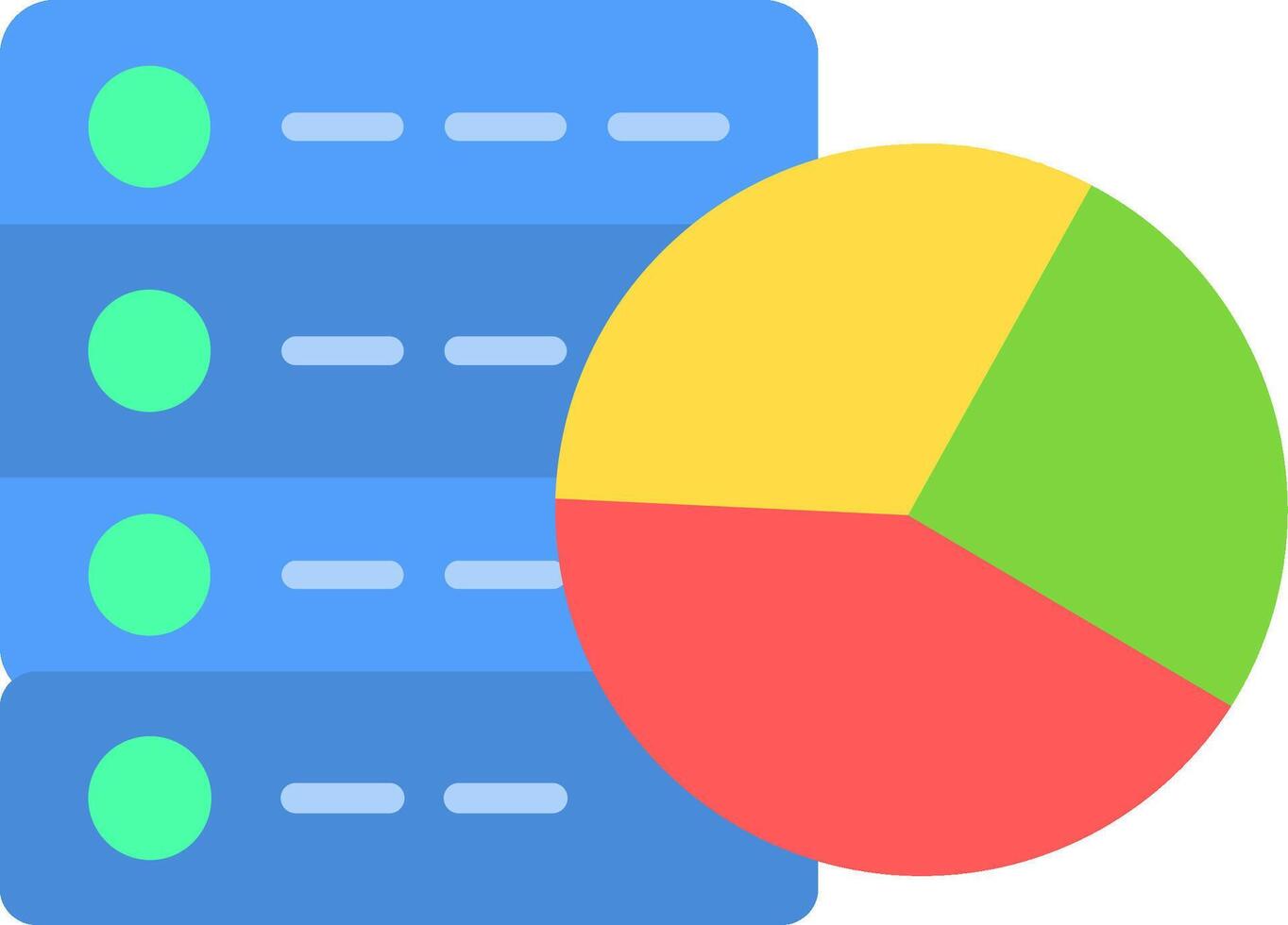 Data Analytics Flat Icon 43304822 Vector Art at Vecteezy