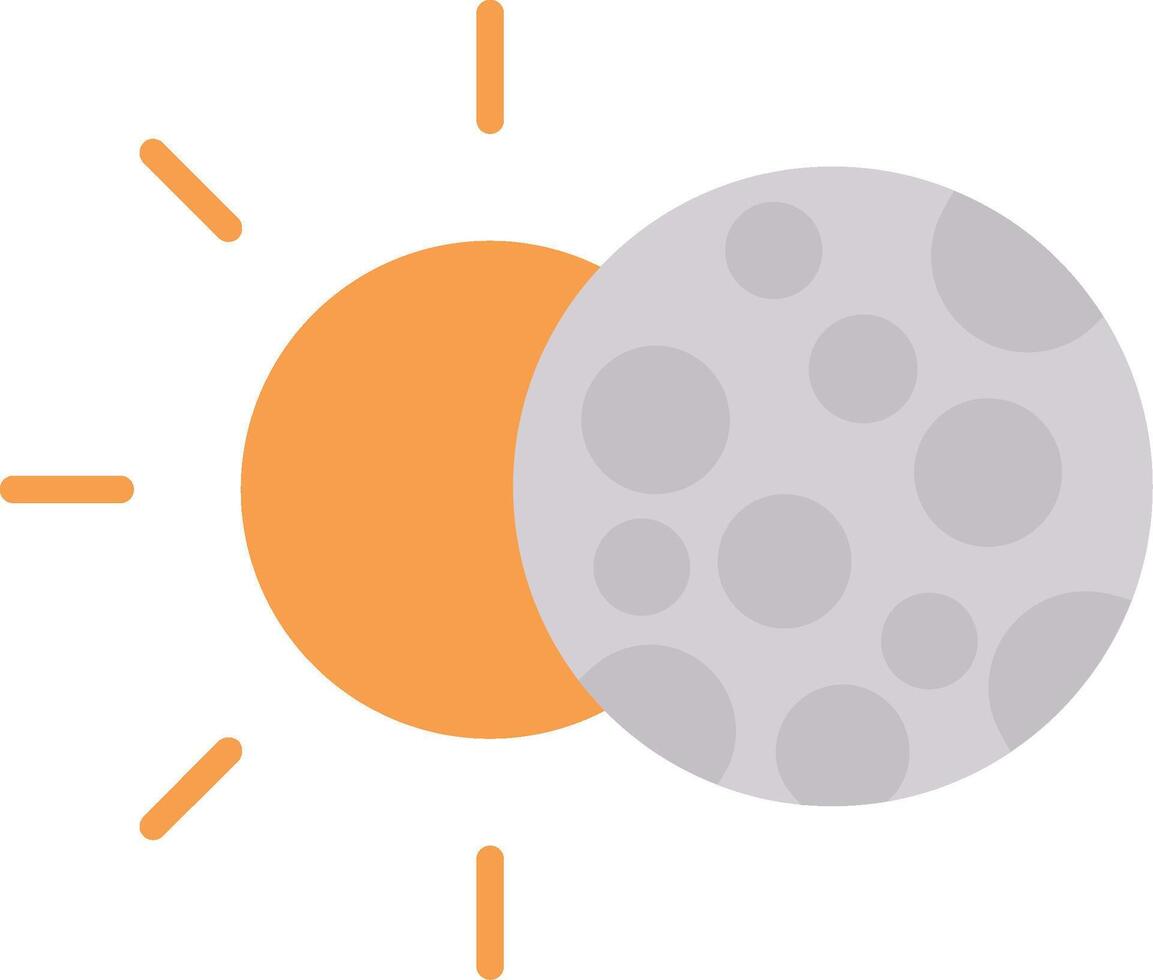 Eclipse Flat Icon 43304850 Vector Art at Vecteezy