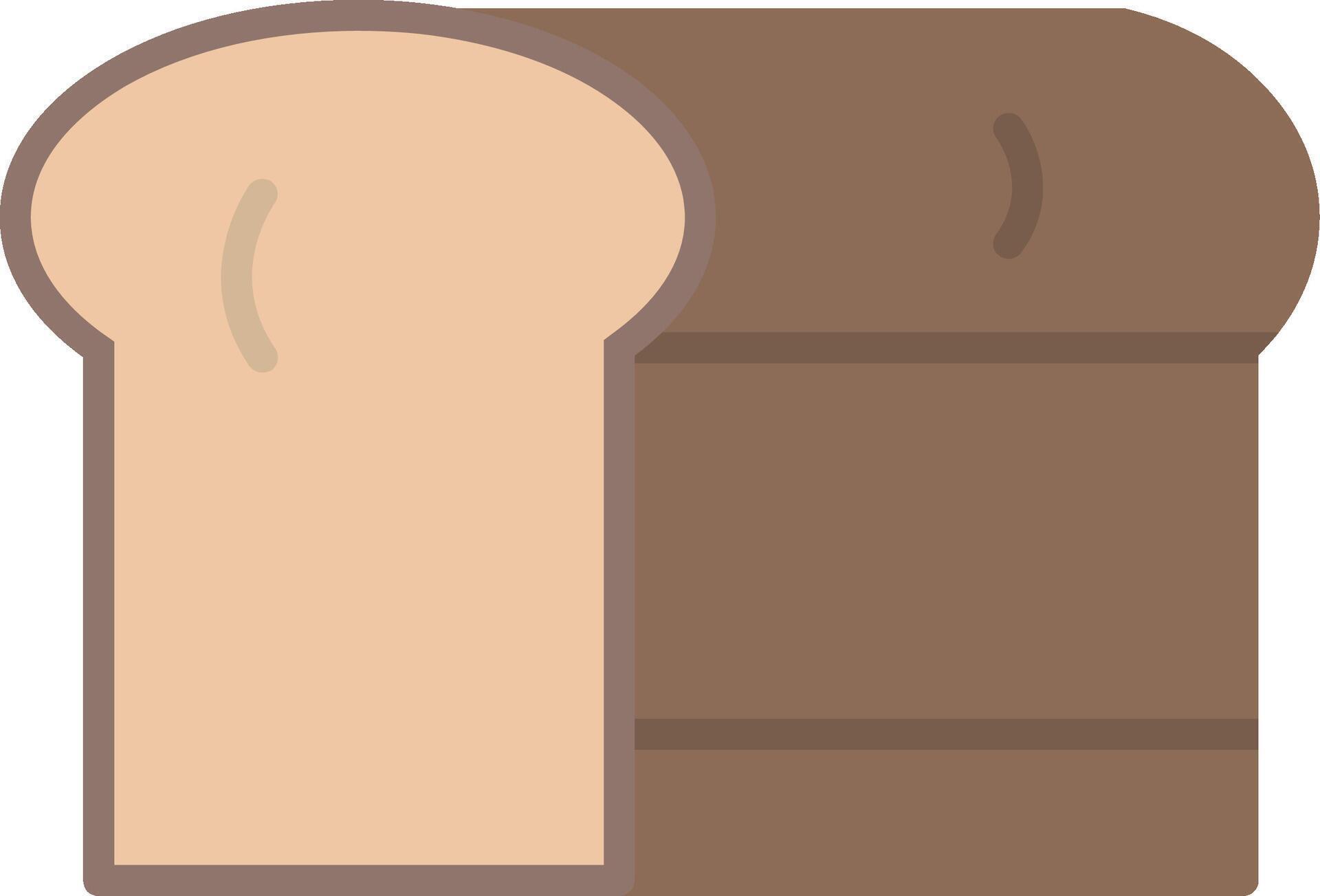 Bread Flat Icon 43305340 Vector Art at Vecteezy