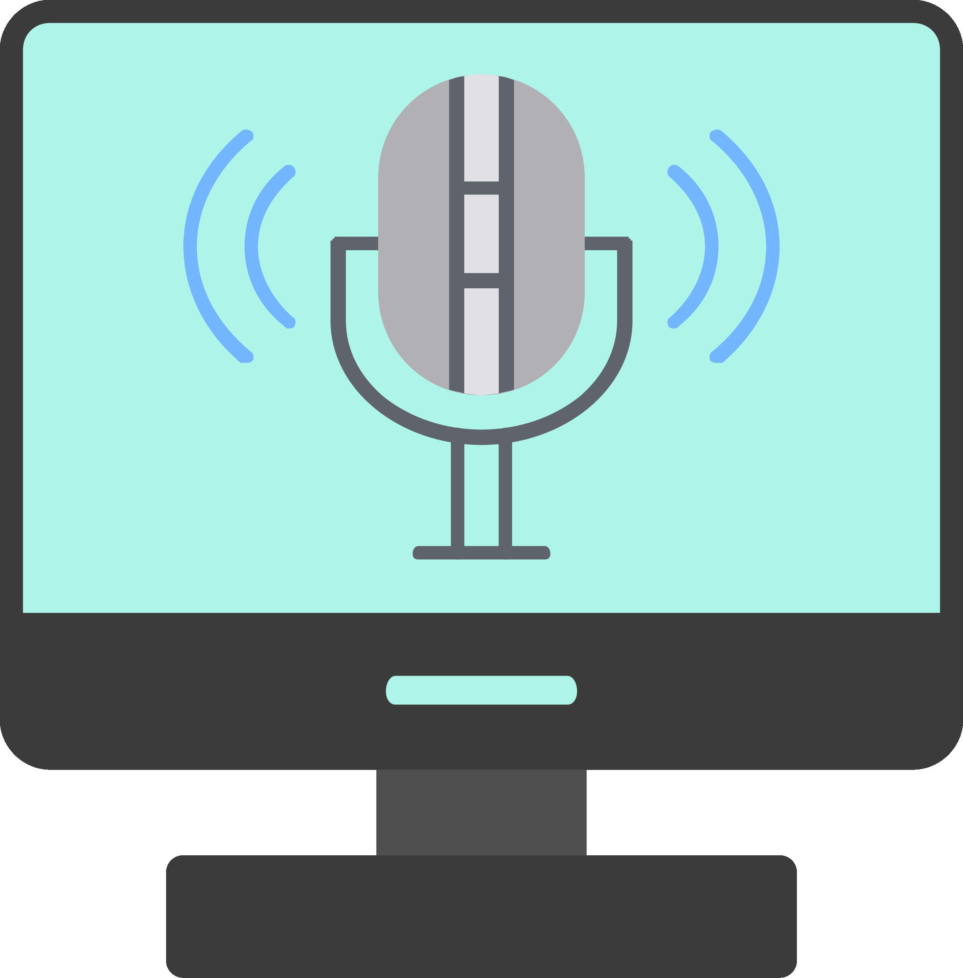 Computer Flat Icon 43306042 Vector Art at Vecteezy