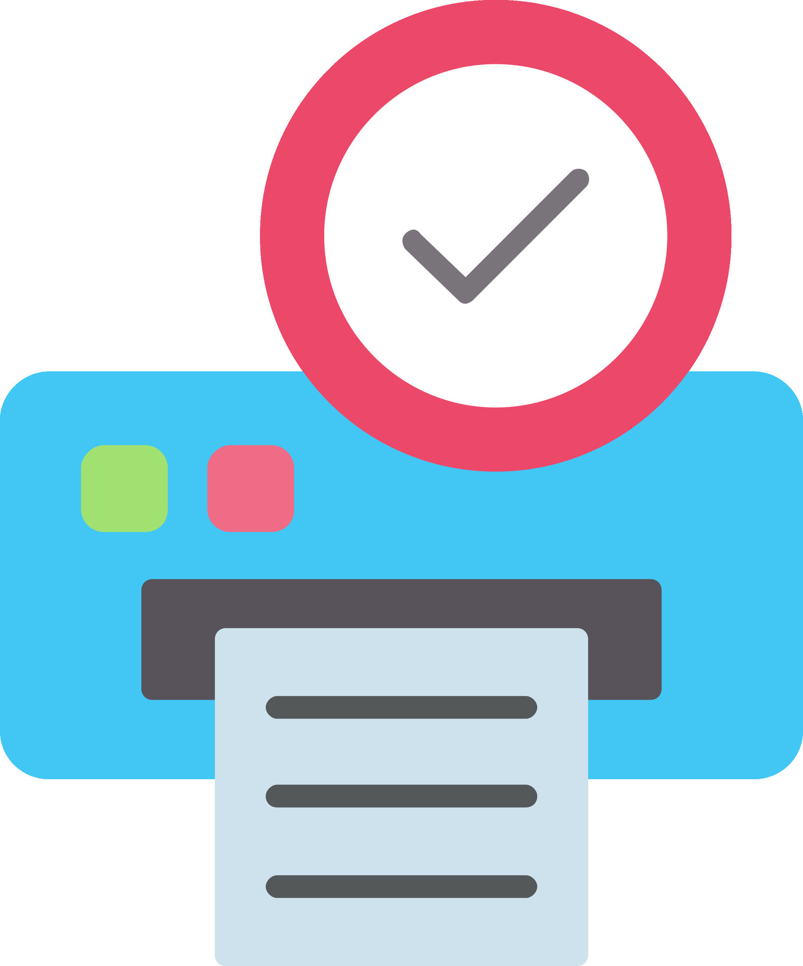 Printer Flat Icon 43306613 Vector Art at Vecteezy