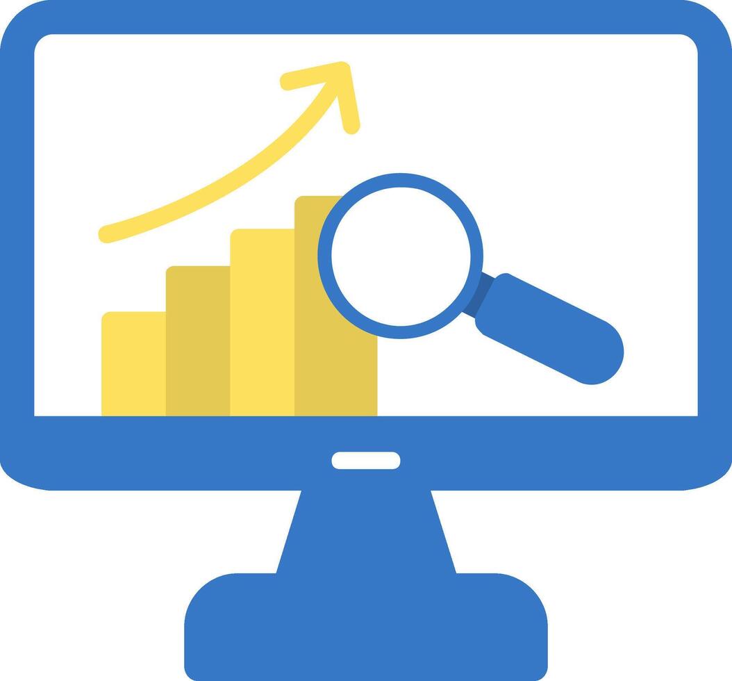 Data Analysis Flat Icon 43307217 Vector Art at Vecteezy