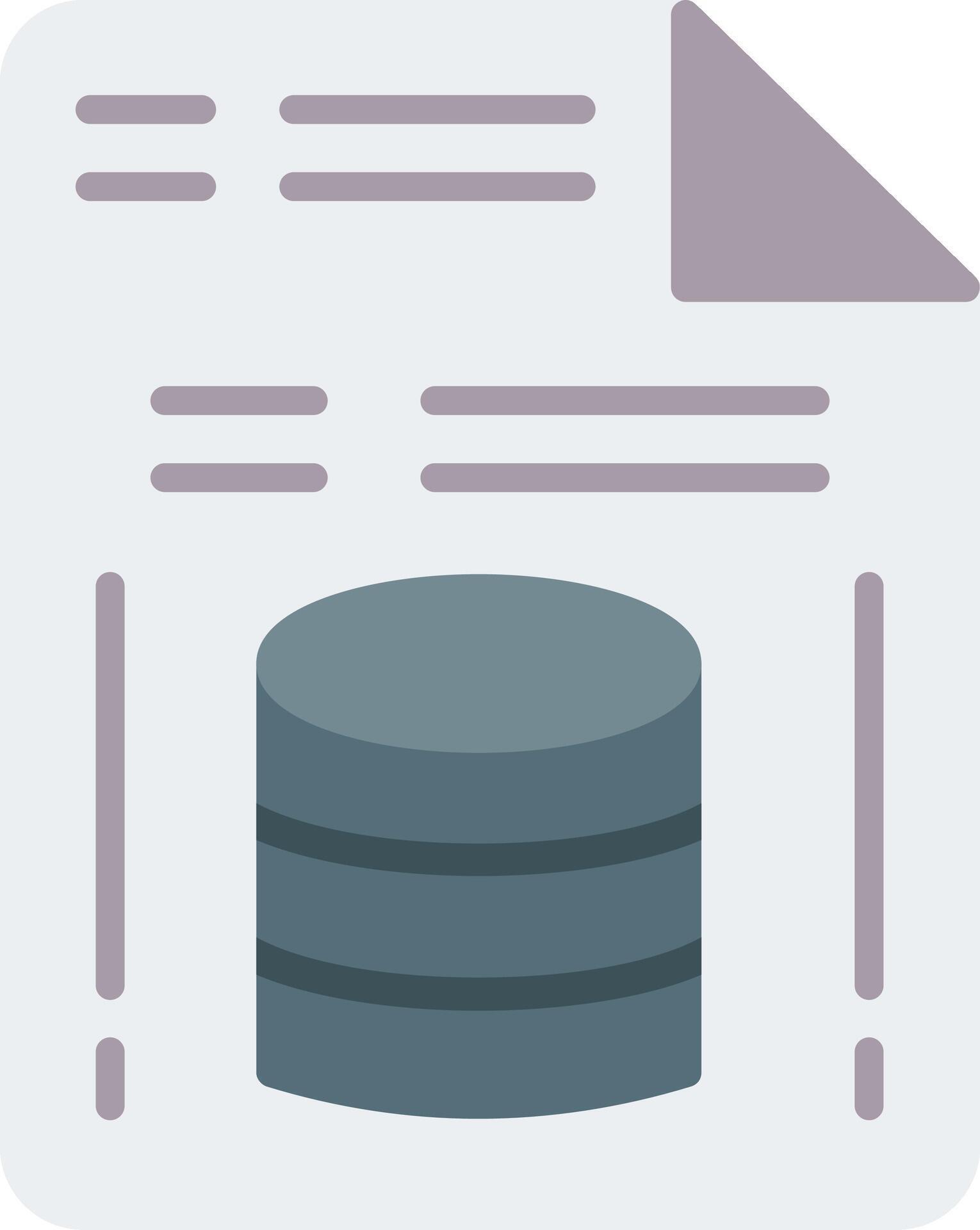 Data Flat Icon 43307980 Vector Art at Vecteezy