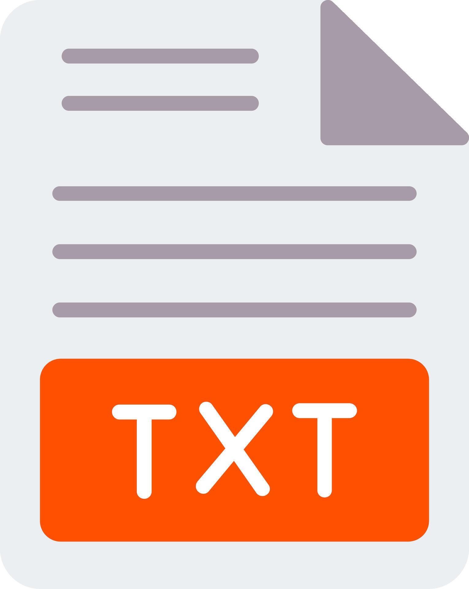 Text File Flat Icon 43308063 Vector Art at Vecteezy Text File Flat Icon 43308063 Vector Art at Vecteezy