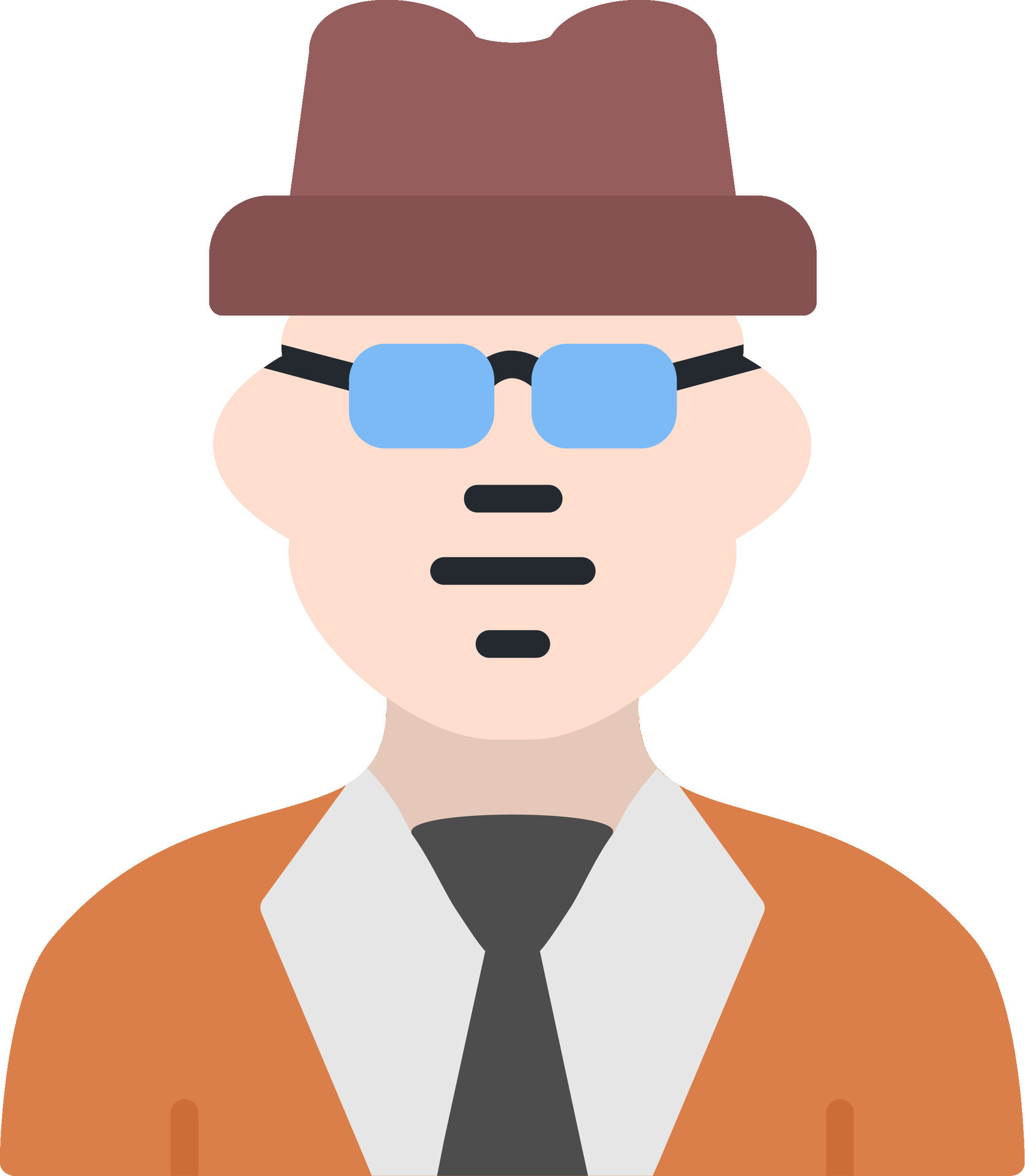 Man Flat Icon 43308697 Vector Art at Vecteezy