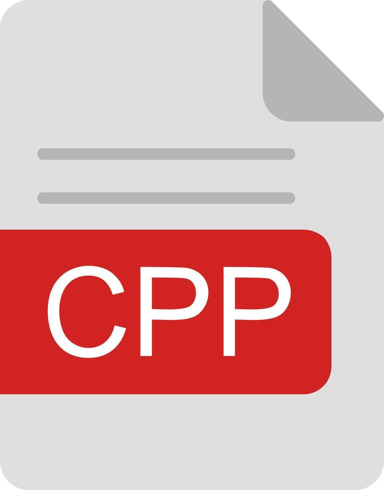 CPP File Format Flat Icon 43313167 Vector Art at Vecteezy