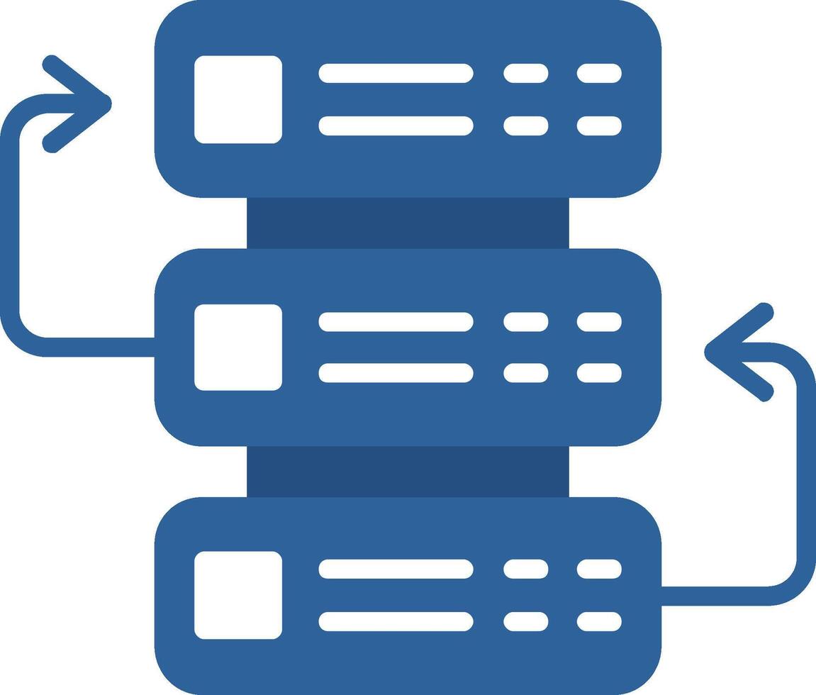 Servers Flat Icon 43313688 Vector Art at Vecteezy