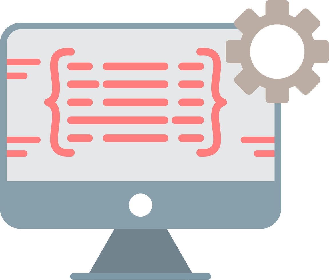 Programming Flat Icon 43314354 Vector Art at Vecteezy