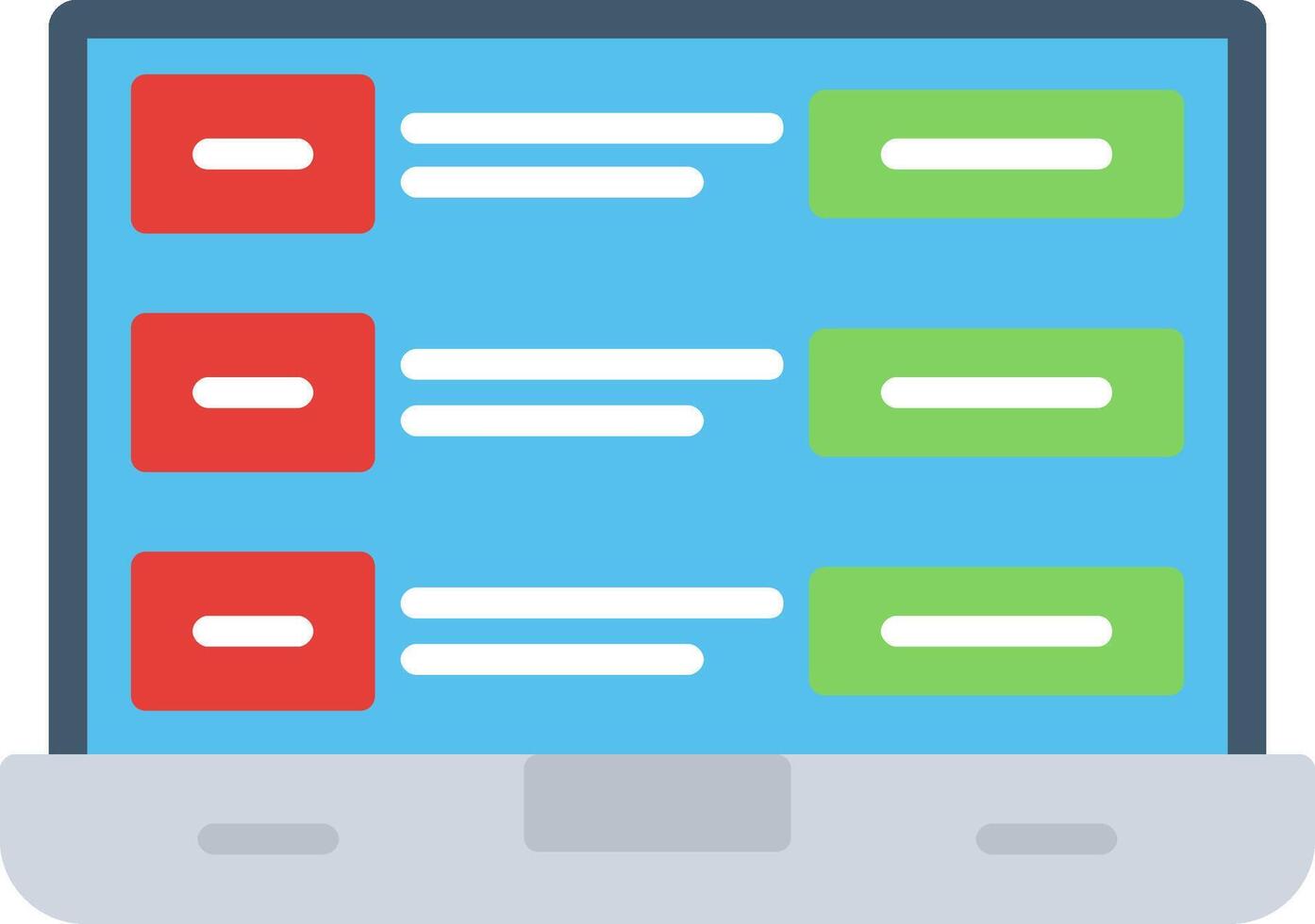 Tasks Flat Icon 43314420 Vector Art at Vecteezy