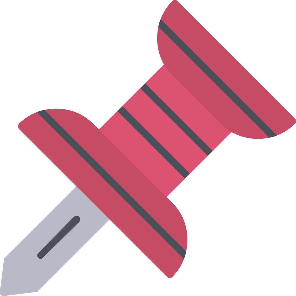 Push Pin Flat Icon 43314560 Vector Art at Vecteezy Push Pin Flat Icon 43314560 Vector Art at Vecteezy