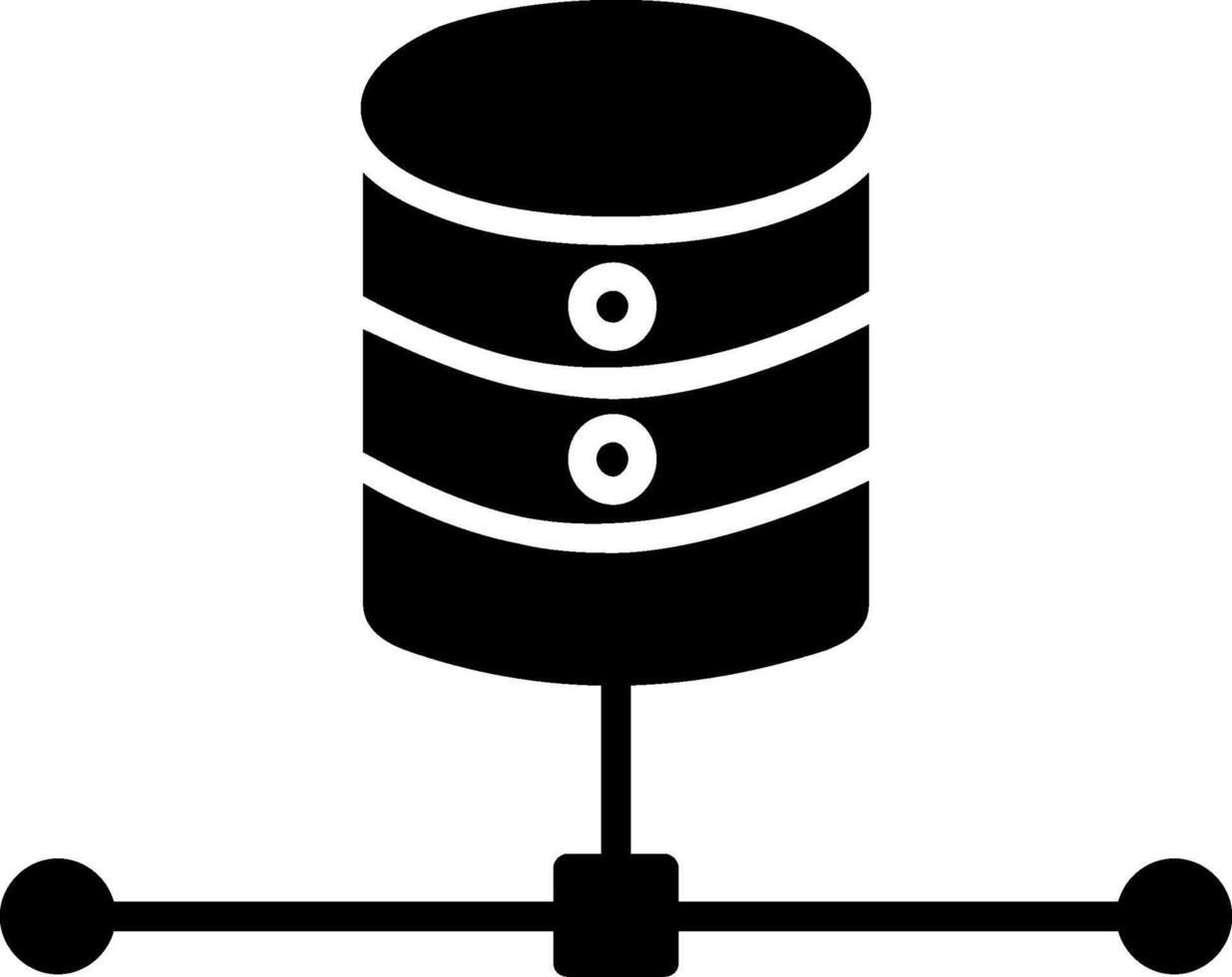 Database Glyph Icon 43317277 Vector Art at Vecteezy