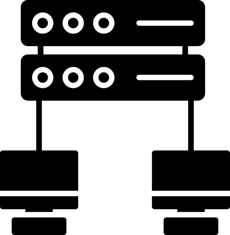 Networking Glyph Icon 43318398 Vector Art at Vecteezy