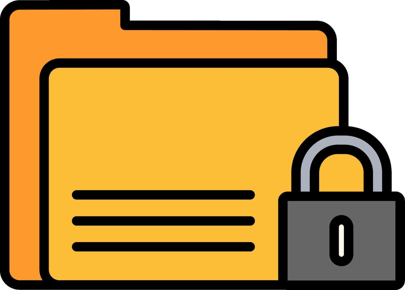 Secure Line Filled Icon 43320296 Vector Art at Vecteezy Secure Line Filled Icon 43320296 Vector Art at Vecteezy