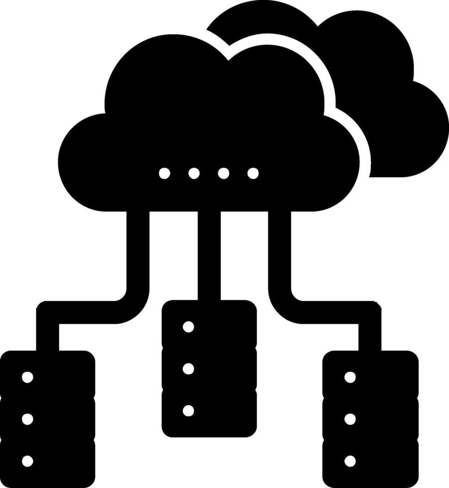 Distributed Database Glyph Icon 43321881 Vector Art at Vecteezy