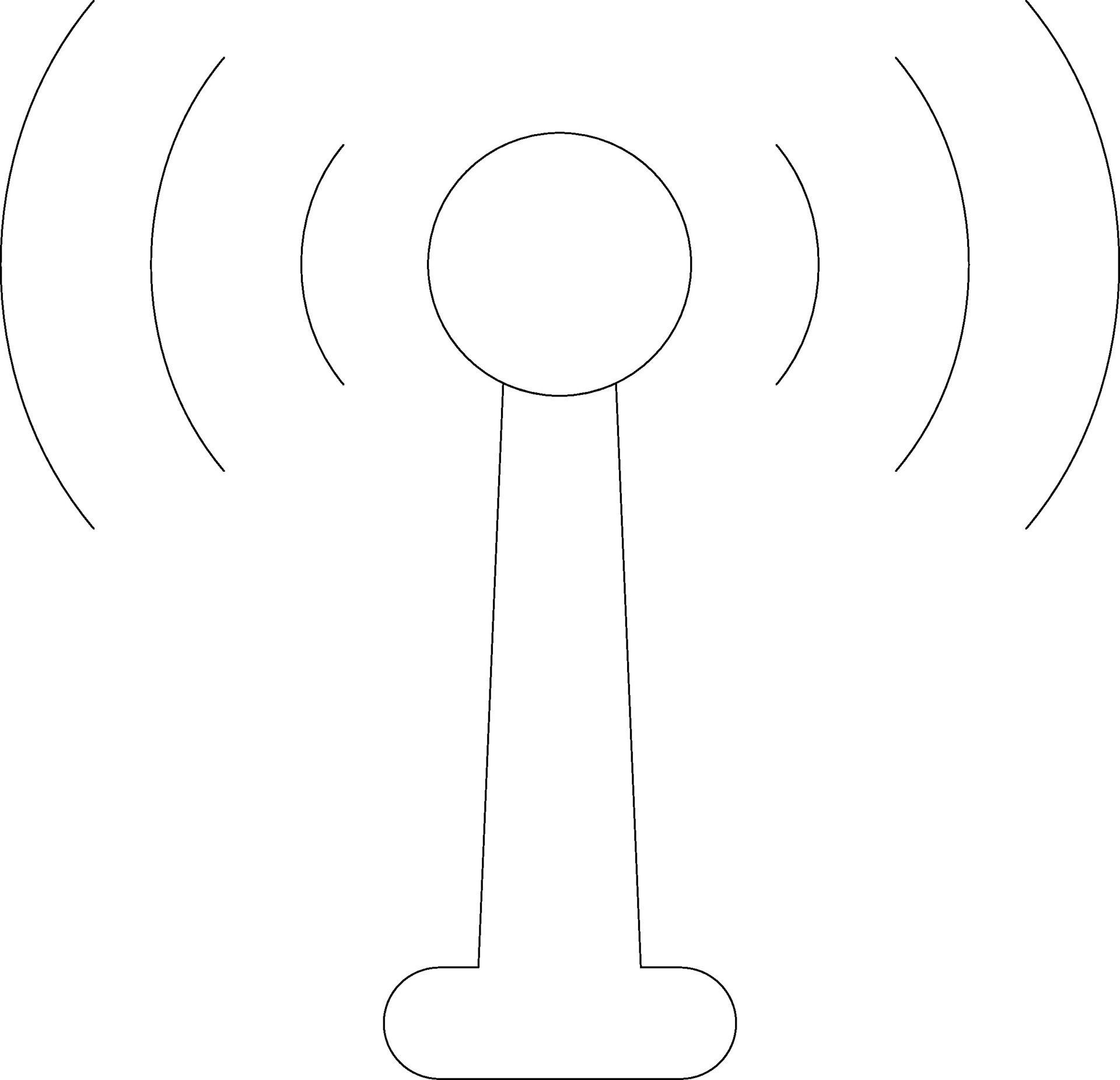 Antenna Line Icon 43322485 Vector Art at Vecteezy Antenna Line Icon 43322485 Vector Art at Vecteezy