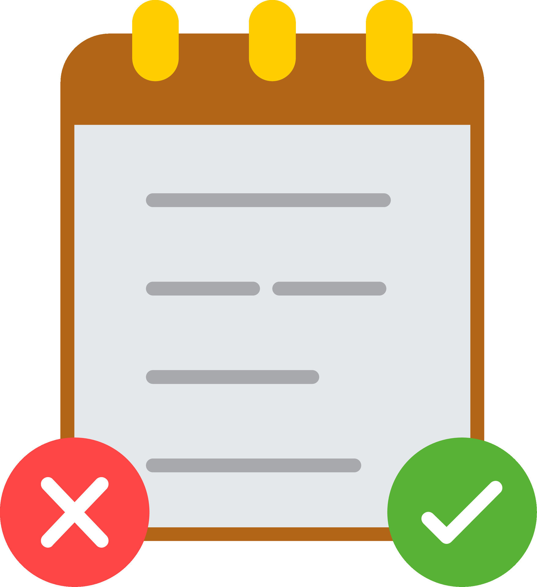 Testing Flat Icon 43322875 Vector Art At Vecteezy