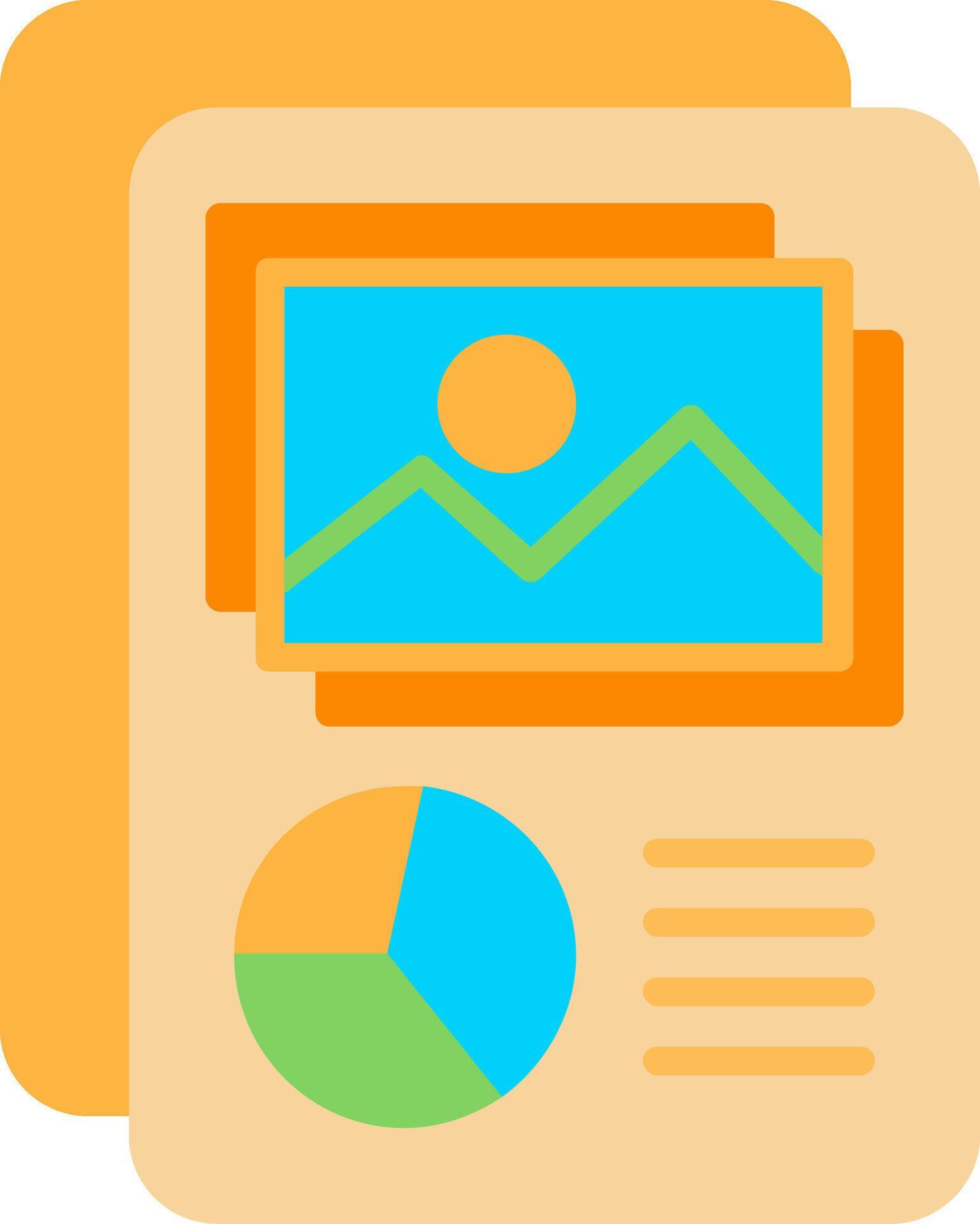 Unstructured Data Flat Icon 43323726 Vector Art at Vecteezy